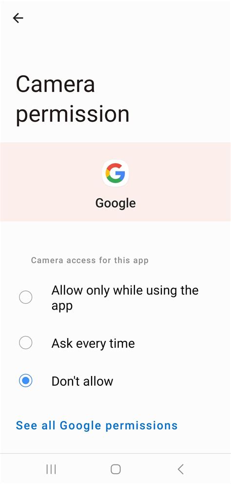 Android How To Manage Your Camera And Microphone Permissions