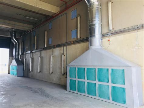 Another Successful Installation Of A Custom Spray Booth Extraction System Ettiene Roets