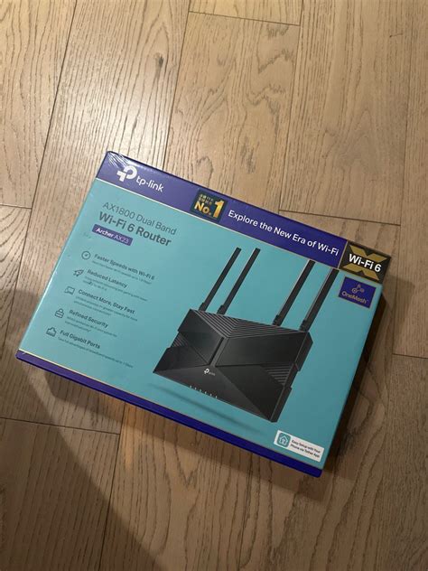 Tp Link Wi Fi 6 Router Ax1800 Dual Band Archer Ax23 電腦＆科技 電腦周邊及配件 Wifi及上網相關產品 Carousell