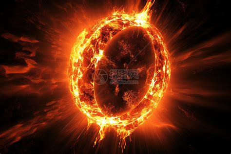 爆裂的火球特写图片素材 正版创意图片600224911 摄图网
