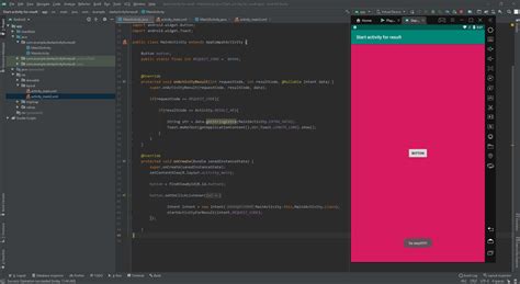 Start Activity For Result Digidimension