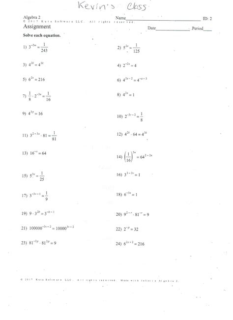 Radical Equations With Extraneous Solutions Worksheet Math — Db