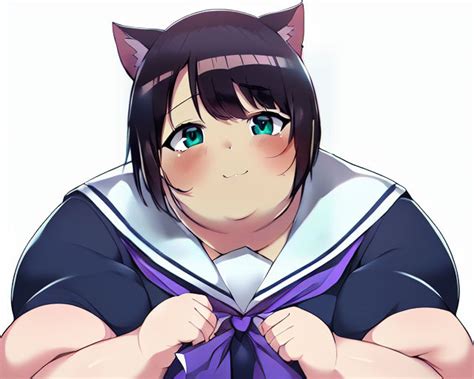 Ai Fat Anime Girl 6895 By Fat Generations On Deviantart