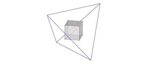 Inside The Tetrahedron Moving Geometry