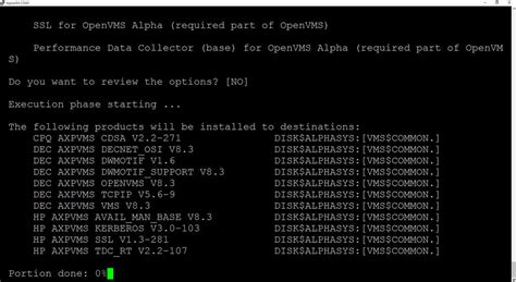 Installation Of Openvms Install Process By Mrunixman On Deviantart