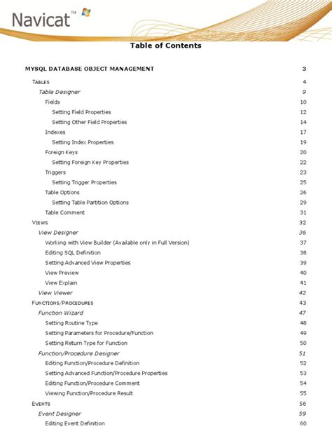 Pdf Database Object Management Dokumentips