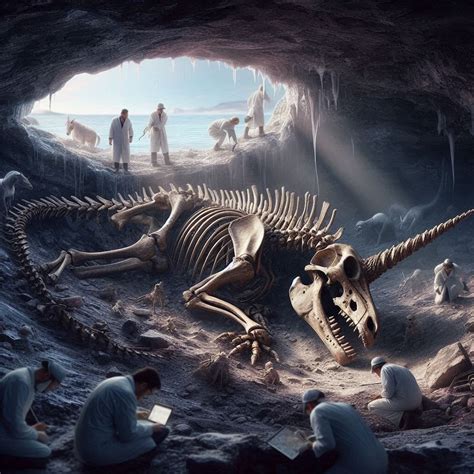 Solve Discovering A Fossil Of A Unicorn Jigsaw Puzzle Online With 144