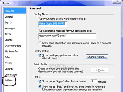 How To Enable Hidden Secret Add Ins” Tab In Windows Live Messenger