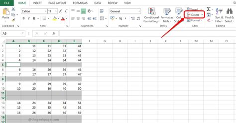 How To Delete Blank Rows In Microsoft Excel Quickly And Easily