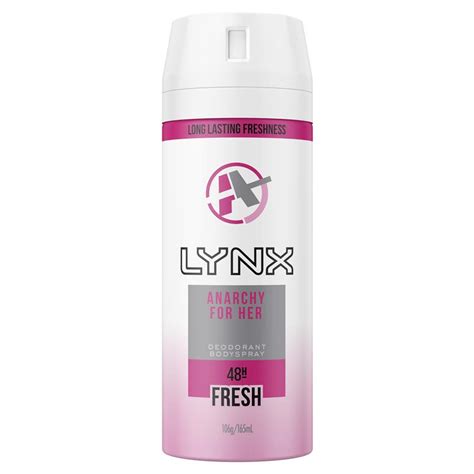 Buy Lynx Deodorant Anarchy For Her 165ml Online At Chemist Warehouse®