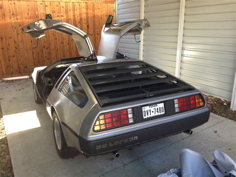 Stainless Steel Gullwing Classic Delorean Dmc 12 1981 For Sale
