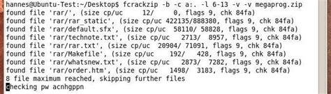 zip Passwörter mit fcrackzip in Ubuntu knacken IT Stack de