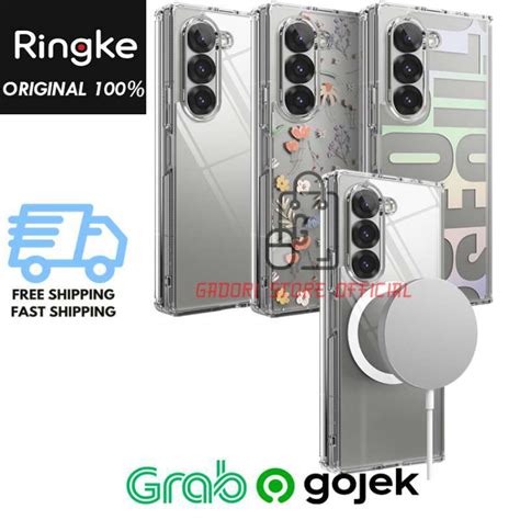 Jual Case Samsung Galaxy Z Fold Ringke Slim Magnetic Clear Ultra Thin Hard Casing Dry