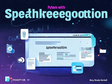 Python语音识别入门：掌握speechrecognition库 达沃热点