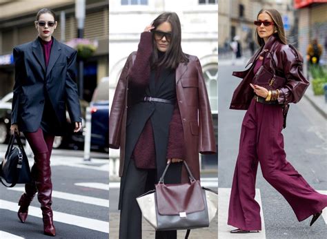 Стилісти підказали найкращі для образів формули кольорів з бордовим