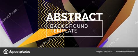 Triangular 3d Geometric Shapes Composition Abstract Background Stock Triangular 3d Geometric Shapes Composition Abstract Background Stock