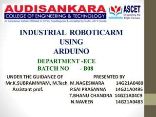 Industrial Robotic Arm PPTX
