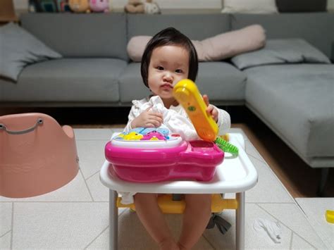 14개월 장난감 핑크퐁 노래하는 전화기 네이버 블로그