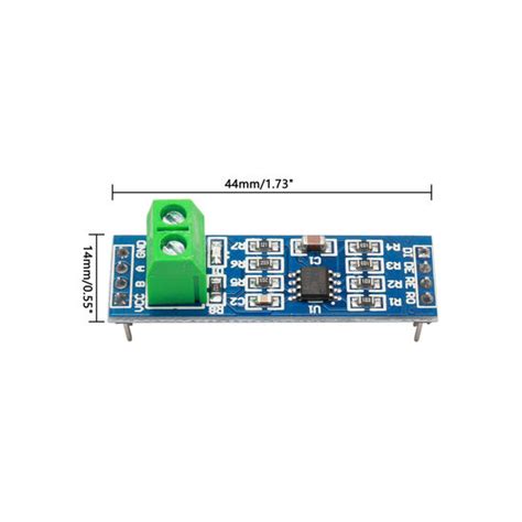 GetUSCart 5PCS RS 485 MAX485 Chip Module TTL To RS 485 Module SCM