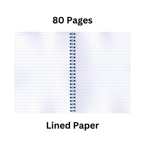 Flower Design Notebook 2 Sizes Lined Paper Journal Notebook Etsy