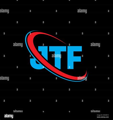 Jtf Logo Jtf Letter Jtf Letter Logo Design Initials Jtf Logo Linked With Circle And Uppercase