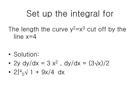 Ppt Chapter 7 Applications Of The Definite Integral In Geometry Science And Engineering