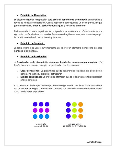 Principios De Diseño Ejemplos De Unidad