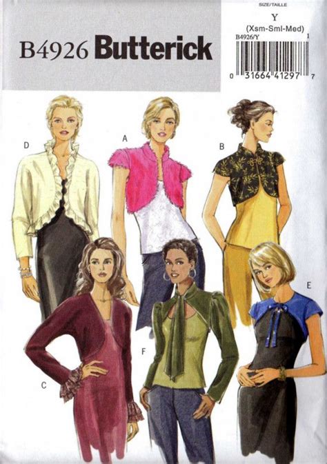 Shrug Bolero Sewing Pattern Pattern Matching Algorithms