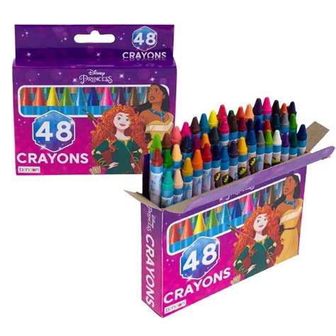 Disney Princess Crayons 48ct Set The Ceo Creative