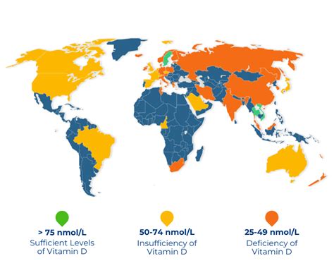 Vitamin D Deficiency Map