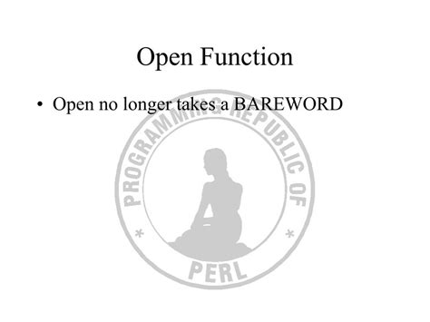 Ppt Perl 6 An Introduction Powerpoint Presentation Free Download