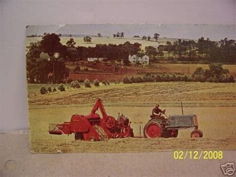 Oliver 60 Wnew Holland 77 Hay Baler Post Cards 36453911