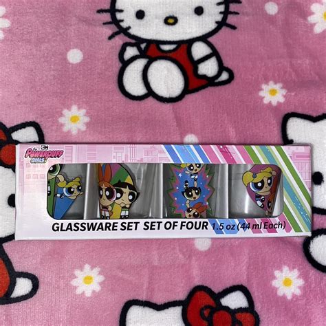 ⚡️powerpuff Girls Shot Glasses ⚡️ Depop