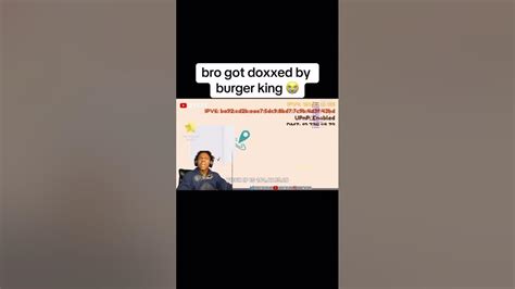 Speed Gets Doxxed By Burger King💀 Speed Ishowspeed Doxxing