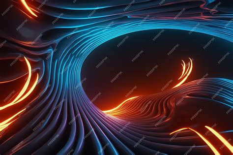 Rendering Abstract Background Premium Ai Generated Image