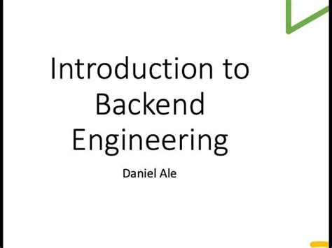 Wisdom Ossai On Linkedin Lecture 1 Web Architecture Review