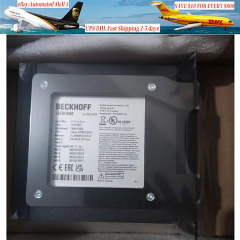 2022 New C6030 0060 Beckhoff C6030 0060 Fast Shipping Ebay