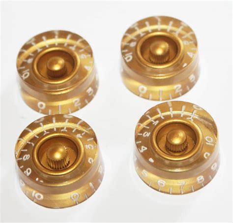 1990s Original Gibson Gold Barrel Speed Knobs New Old Stock Reverb