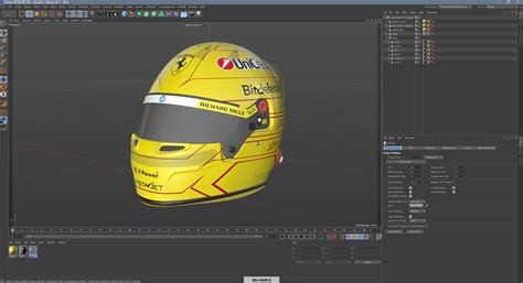 F1 Lewis Hamilton Helmet 2026 3d Model By Cactus3d