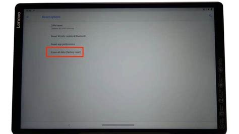 How To Reset A Lenovo Tablet Works For All Models