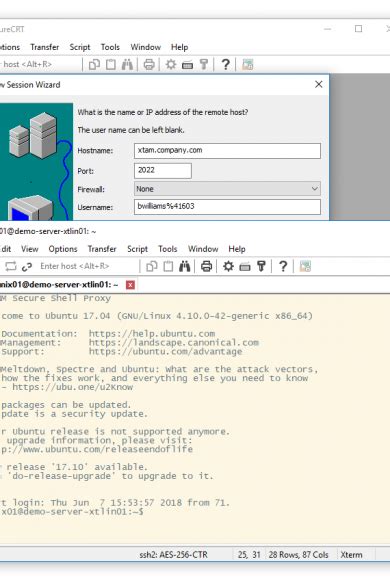Faq Xtam Pam Ssh Connection Securecrt Xton Technologies