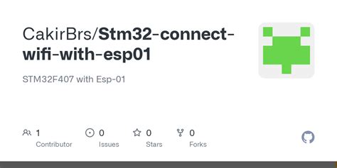 Github Cakirbrs Stm32 Connect Wifi With Esp01 Stm32f407 With Esp 01