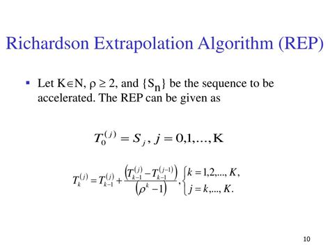 Ppt Experiments With Range Computations Using Extrapolation