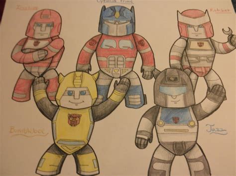 Chibi Formers Autobots By Kaharris On Deviantart