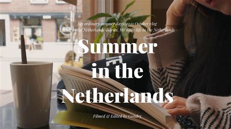 Eng 네덜란드 일상 브이로그 백신 맞고 수박으로 몸보신하는 일주일 화이자 1차 접종 로제 쌀국수 책읽고 카페가고 장보고 먹고 요리하는게 전부인 여름 일상