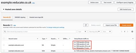 Configuring DNS Delegation From CloudFlare To AWS Route