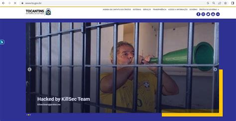 Hacker Invade Sites Do Governo No Tocantins E Publica Montagem Com O