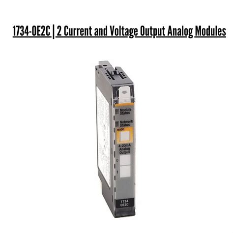 Allen Bradley OE C Current And Voltage Output Analog Modules At Piece Surat