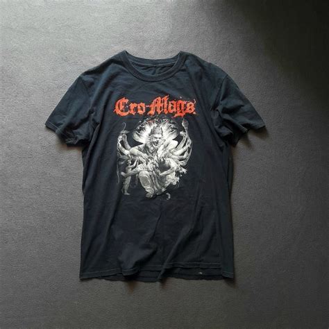 Jual Kaos Band Cro Mags Hardcore Not Turnstile Gorilla Boscuits Metallica Second Shopee Indonesia