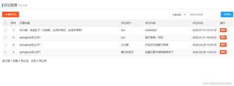 javaweb基于springboot开发的博客管理系统附带源码及运行说明 基于java的博客系统源码 csdn博客